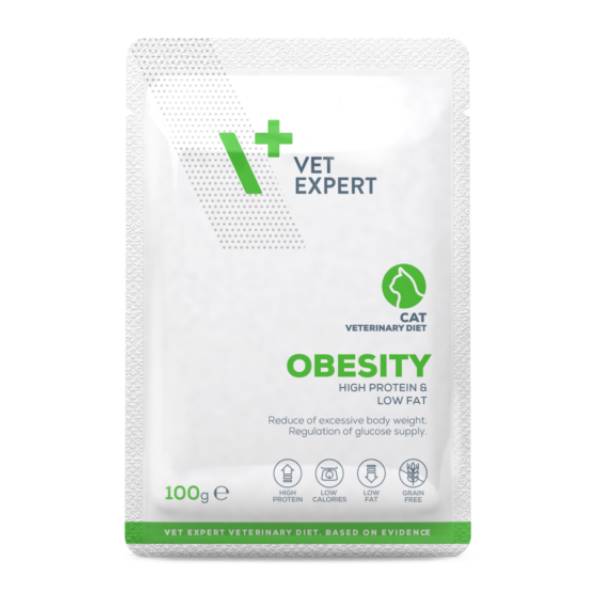 Vet Expert Obesity sos za mace 100g, rok do 12.2026.