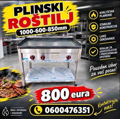 Plinski roštilj 1000-600-850mm