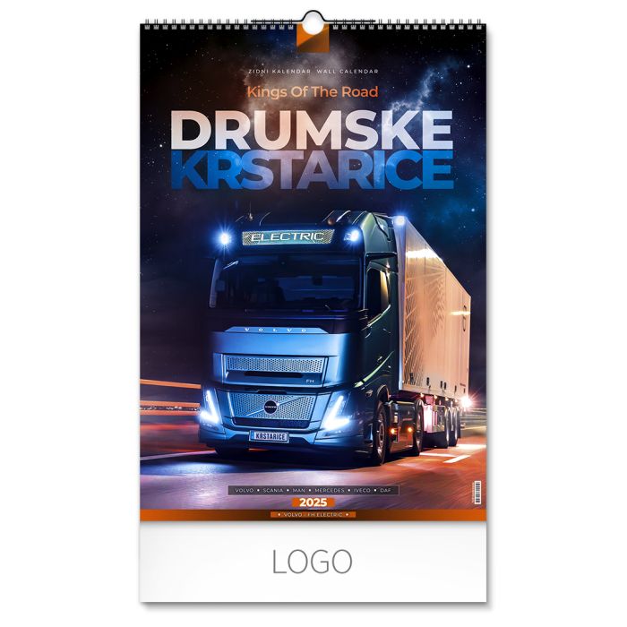 DRUMSKE KRSTARICE - Zidni kalendar: 7 listova, dvomesečni