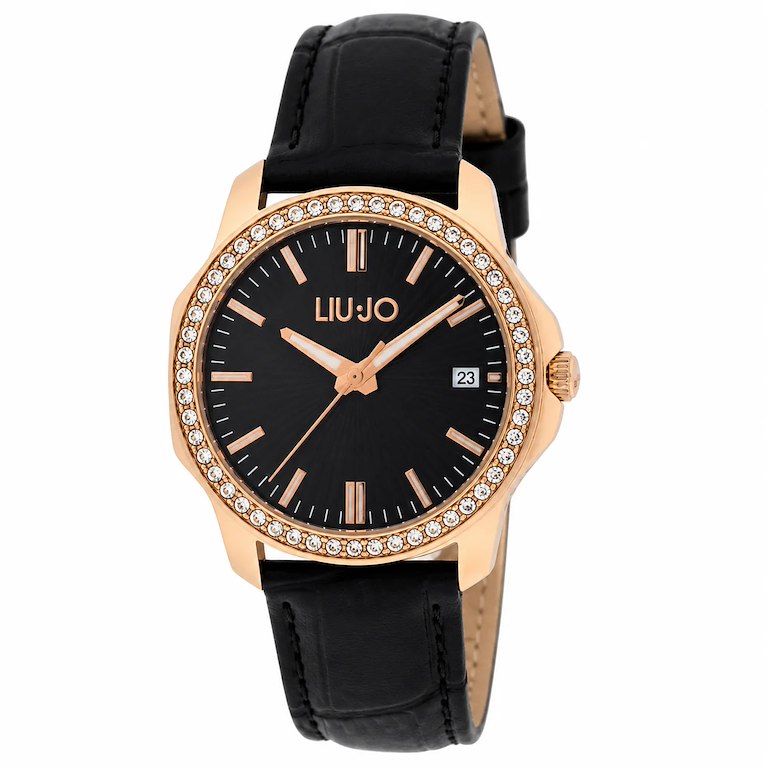 TLJ2555 LIU JO Mirelle- Gold Rose/Black ručni sat