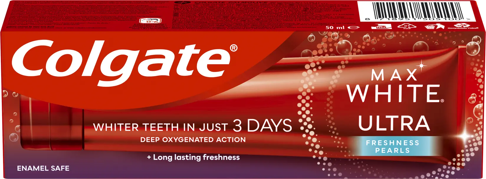Colgate Pasta za zube Ultra Freshness Pearls, 50 ml