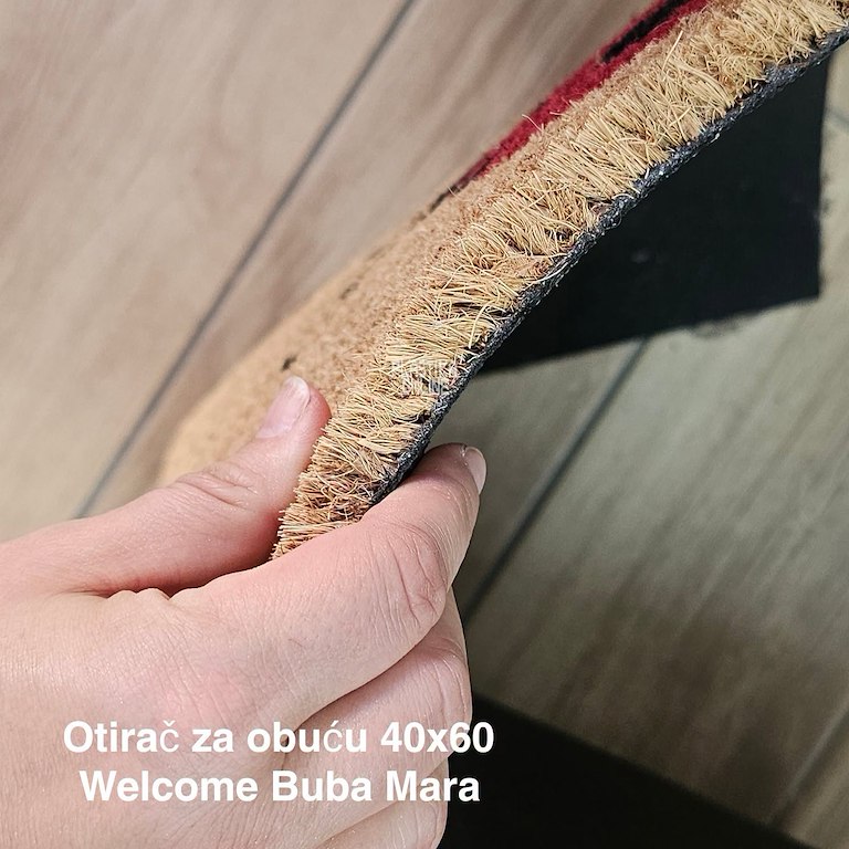 Otirač za obuću 40×60 Welcome BubaMara