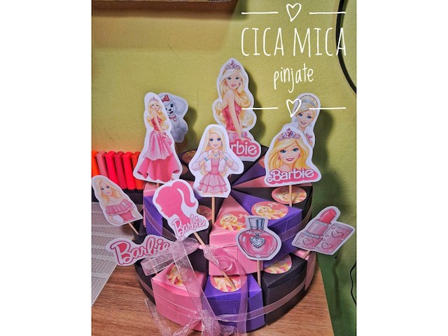 Torta od kartona Barbie