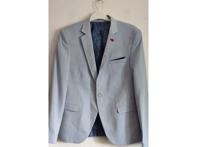 FRAPPOLI moderni svetlo-plavi sako (52 / L-XL)