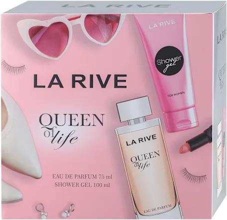 LA RIVE
QUEEN of life set za žene: Edt + gel za tuširanje, 1 kom