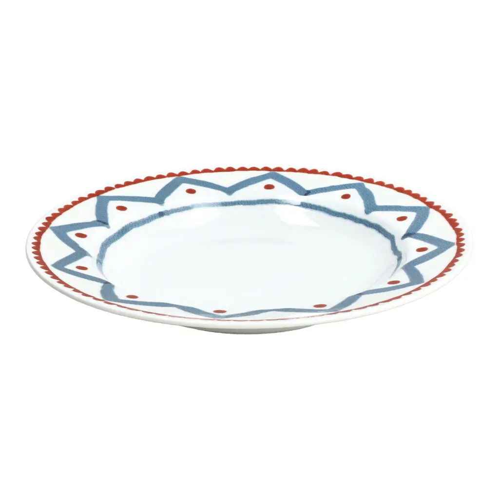 Tognana Set dubokih tanjira Brooklin, 22 cm, 6 komada, Plavo-beli
