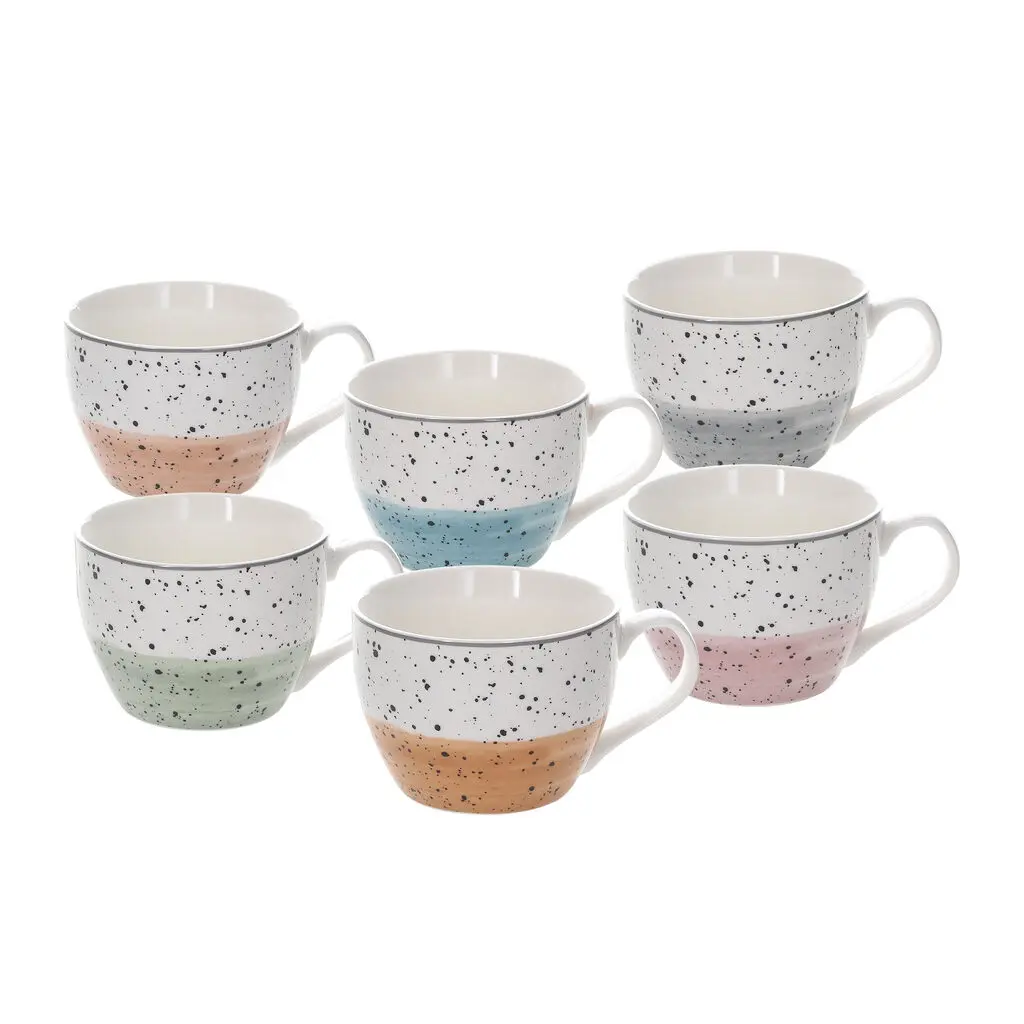 Tognana Set šolja Sienna, 420 ml, 6 komada, Šareni