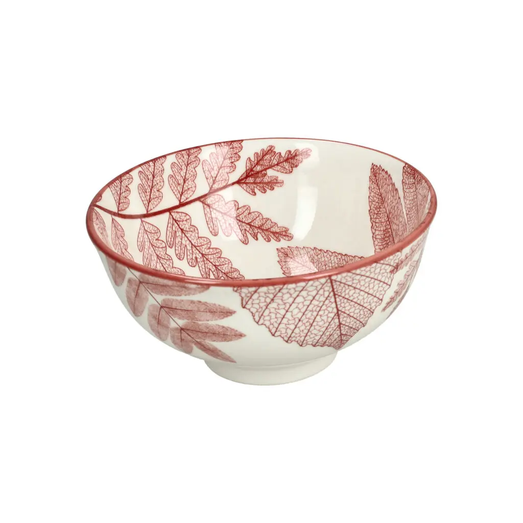 Tognana Set malih činija, 12 cm, 6 komada, Crveno-beli