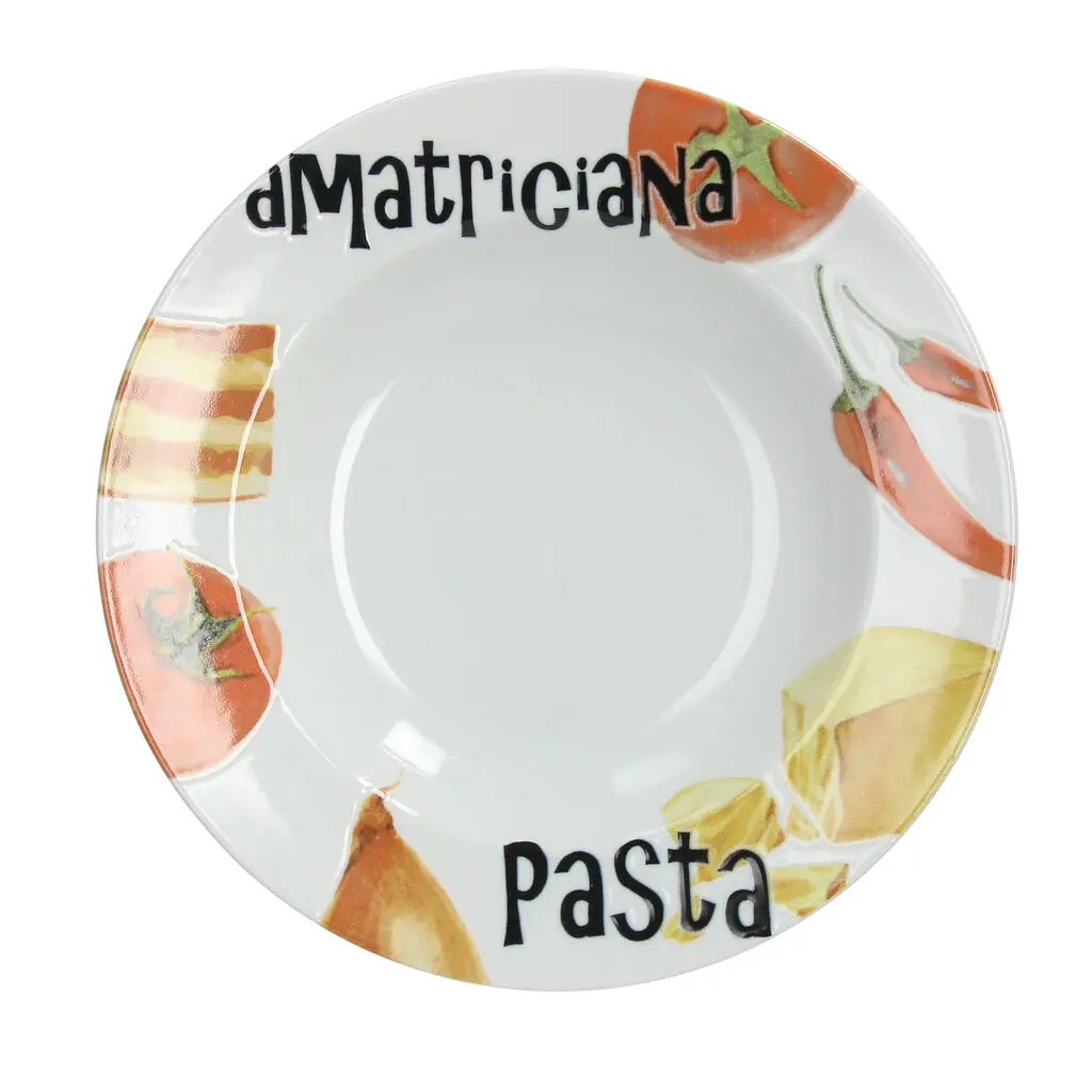 Tognana Set činija za pastu Amatriciana, 27 cm, 6 komada, Beli