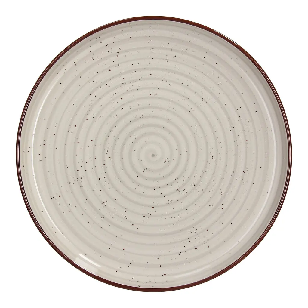 Tognana Set plitkih tanjira, 27 cm, 6 komada, Bež