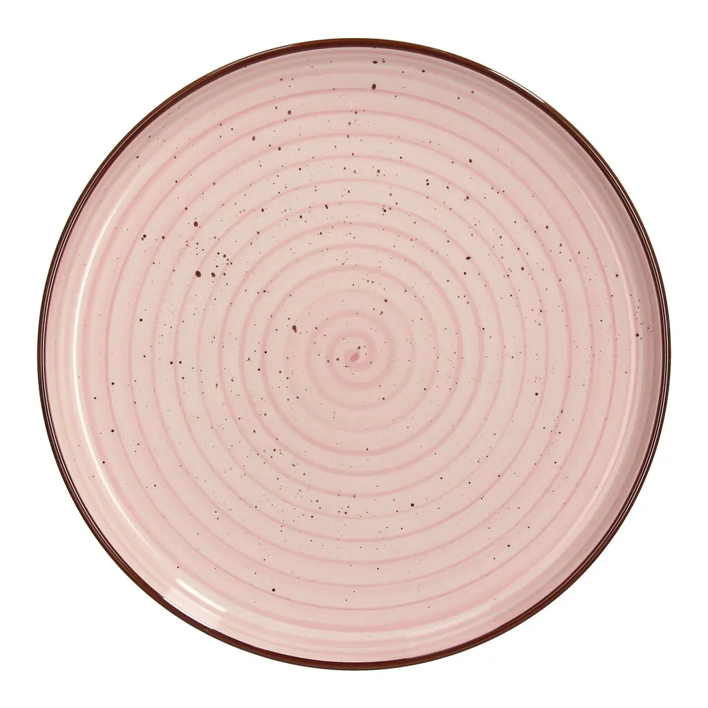 Tognana Set plitkih tanjira, 27 cm, 6 komada, Roze