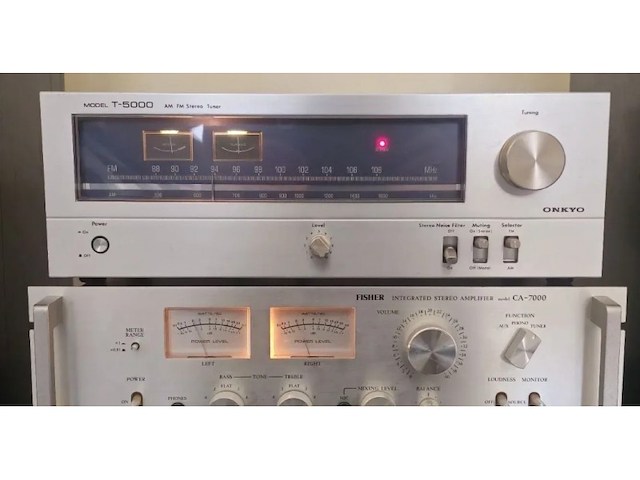 Onkyo T 5000 Vintage FM/AM Stereo Tjuner