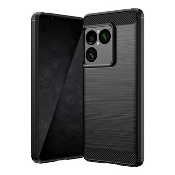 SONY XPERIA 1 VIII BRUSHED TPU CASE - CARBON FIBER