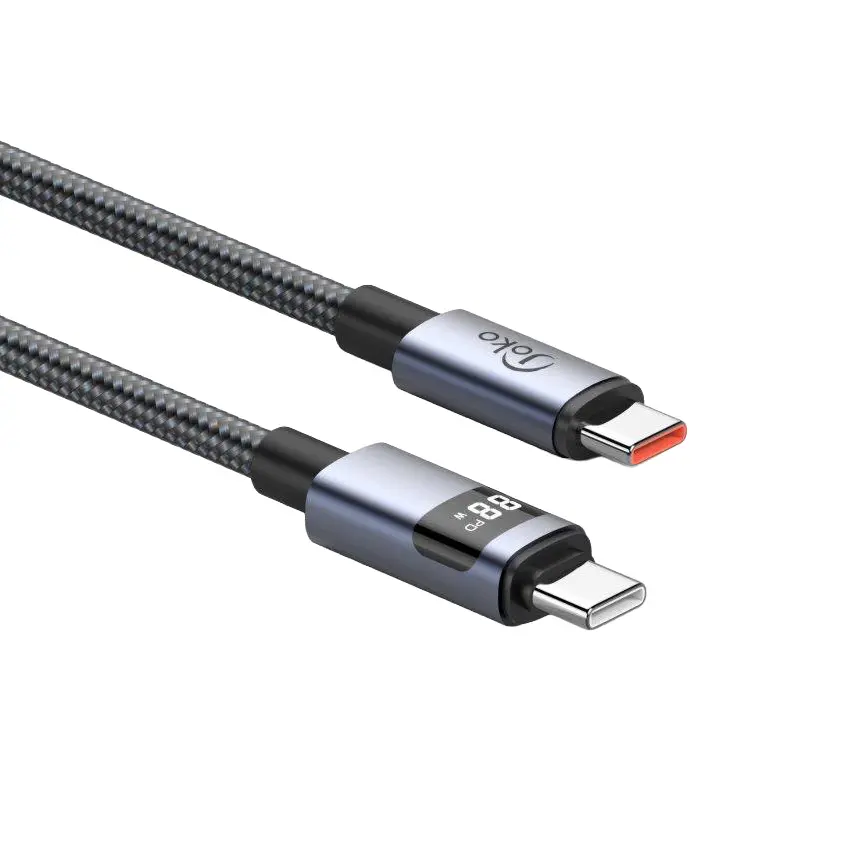 Data kabl KONFULON DL96,LCD Display,100W,Type C na Type C 1m