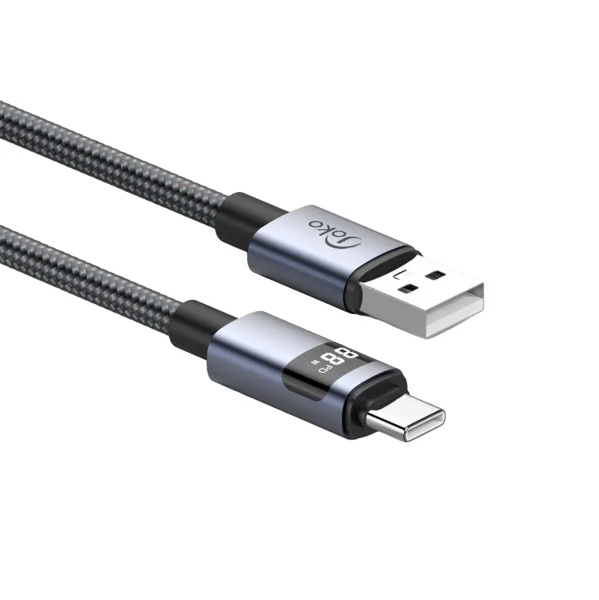 Data kabl KONFULON DL94,LCD Display,USB na Type C 1m