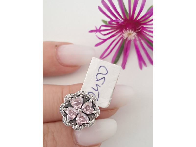 Nov Pandora privezak za narukvice detelina 925