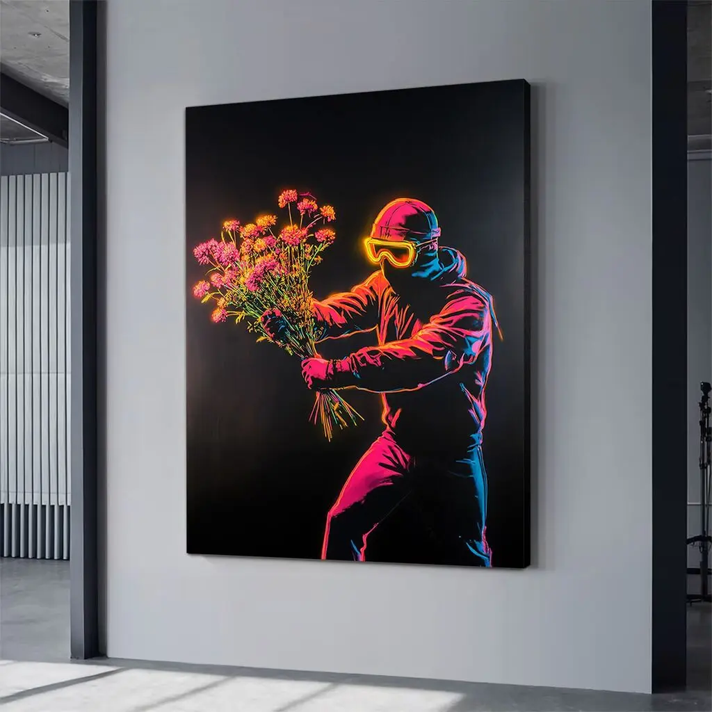 Wallity Slika Canvasneon8, 45x70 cm