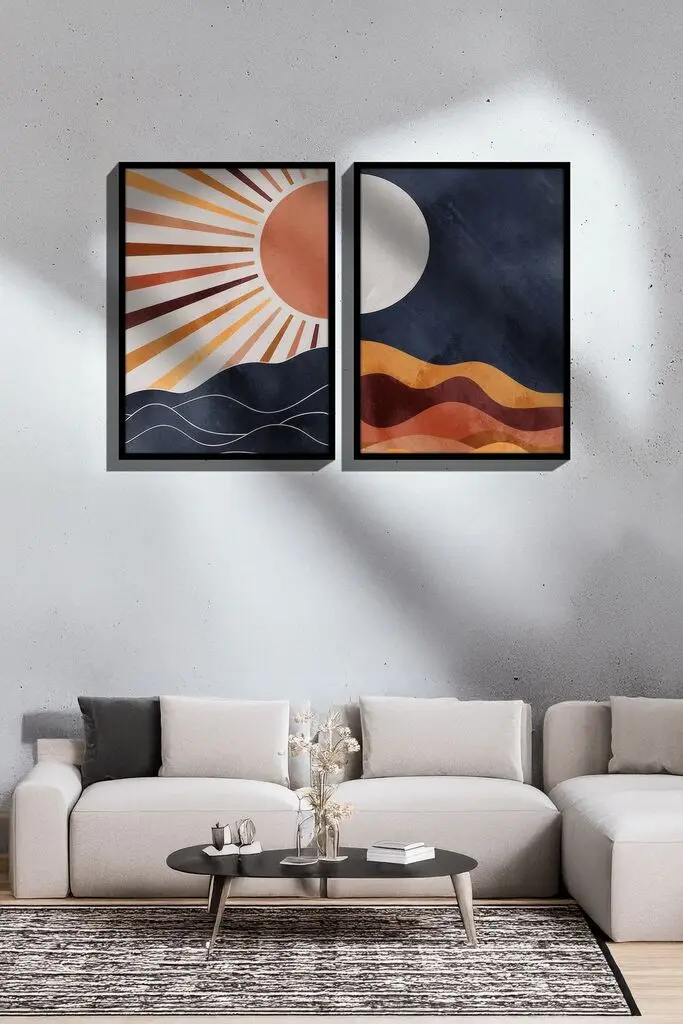 Wallity Uramljena slika Ersy2Limodel31, 33x48 cm, 2 dela