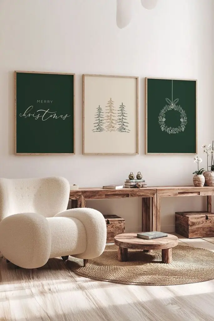 Wallity Uramljena slika Nwyearmdl9, 33x48 cm, 3 dela