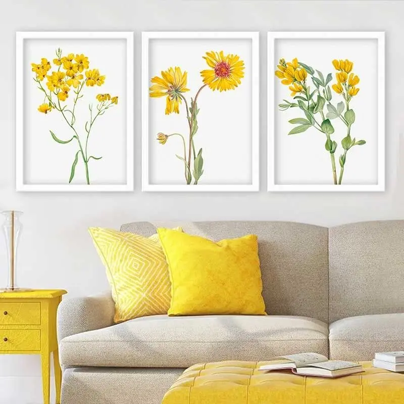 Wallity Set uramljenih slika 3BC_22613791, 3 Dela