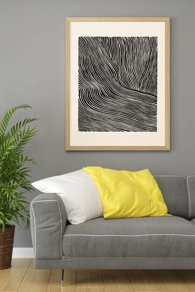 Wallity Uramljena slika Lmnmdl32, 33x48 cm
