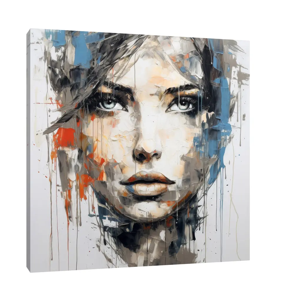 Canvas Slika na platnu Devojka, Bez rama, 120x120cm