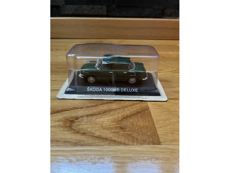 Legendarni automobili škoda 1000mb de luxe deagostini