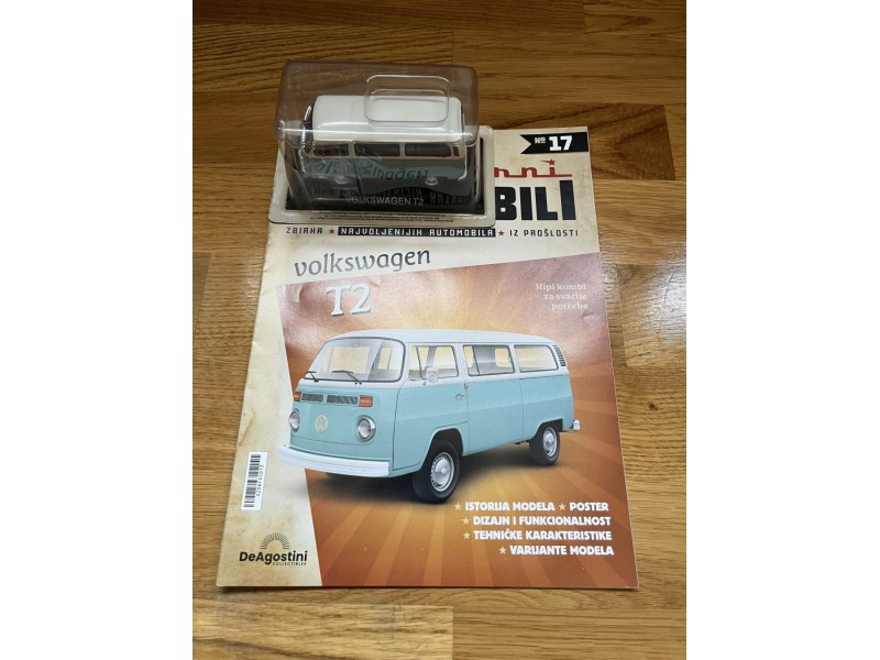 Legendarni automobili volkswagen t2 deagostini