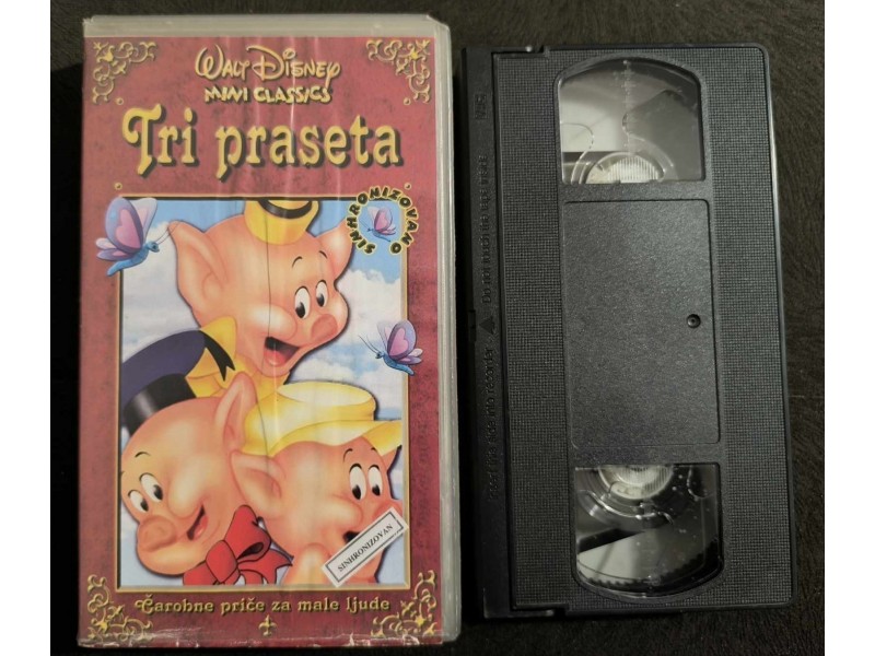 Tri praseta (VHS)