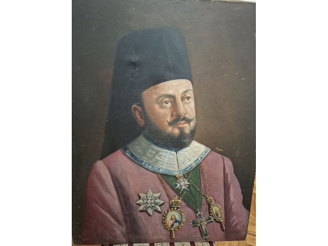 Mitropolit Ilarion ( Radonić), Ulje na platnu!