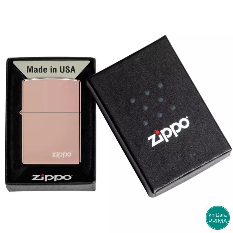 Upaljač ZIPPO Rose Goled Logo