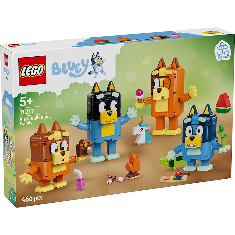 LEGO Bluey – porodica od kockica 11217ID: EK000873191