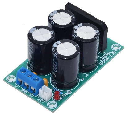 PW28 Dual Power Filter Power Amplifier Board Rectifier High Current 25A Flat Bridge Unregulated Powe