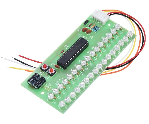MCU podesivi LED VU metar sa 2 X 16 zelenih LED