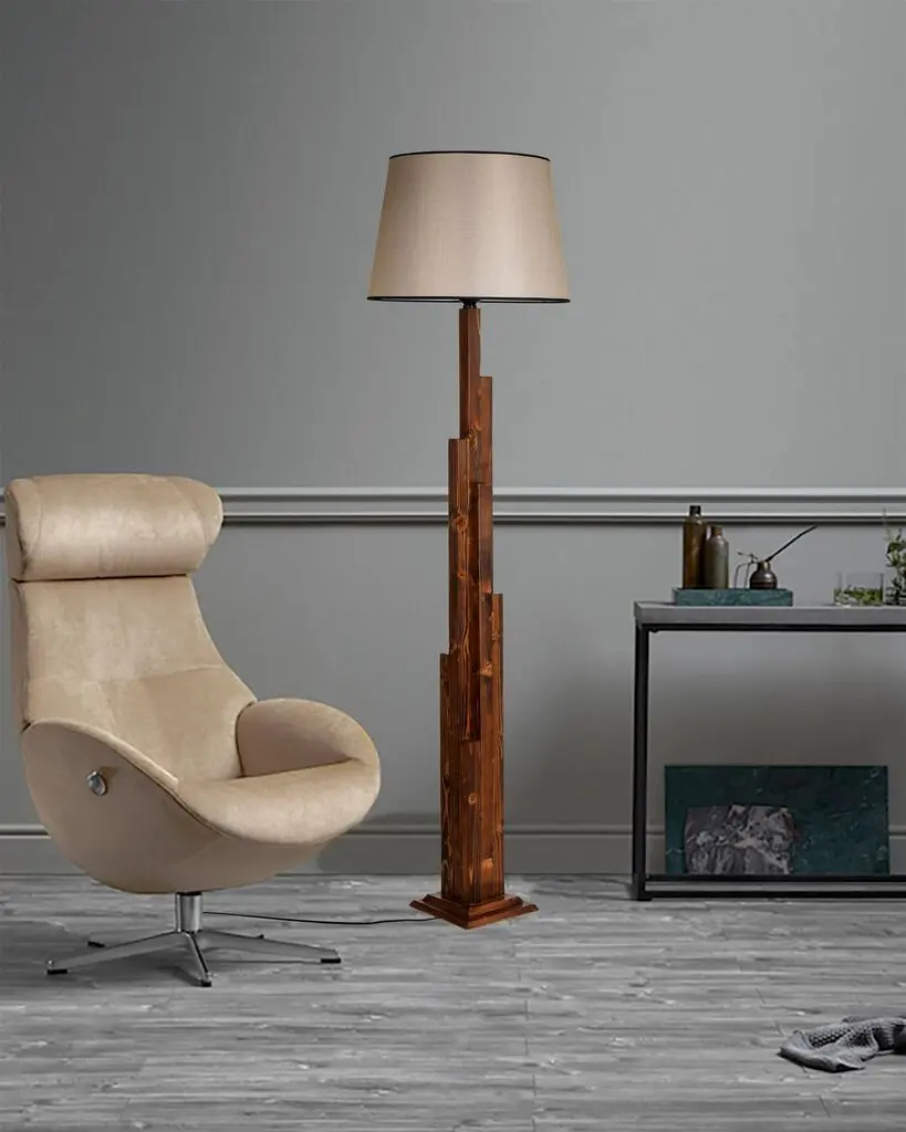 Opviq Kule 534LUN2225 Podna lampa, Siva