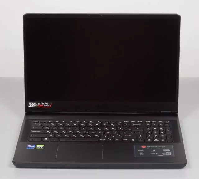 MSI GE76 RAIDER RAIDER GE76 12UHS-252 17.3 INCH GAMING NOTEBOOK - 4K UHD INTEL CORE I9 12TH