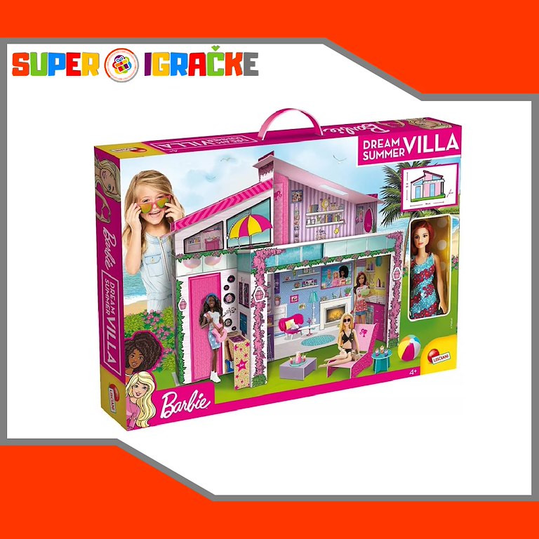 BARBIE VILA LETNJI SNOVI SA LUTKOM