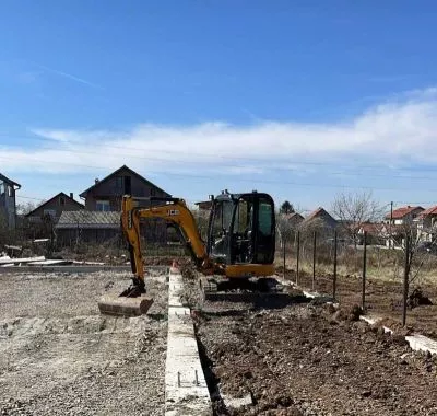 KOPANJE TEMELJA BAGEROM