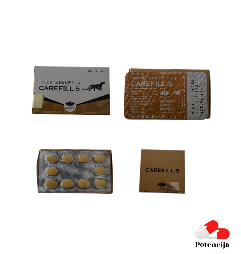Tadalafil 5mg CareFill