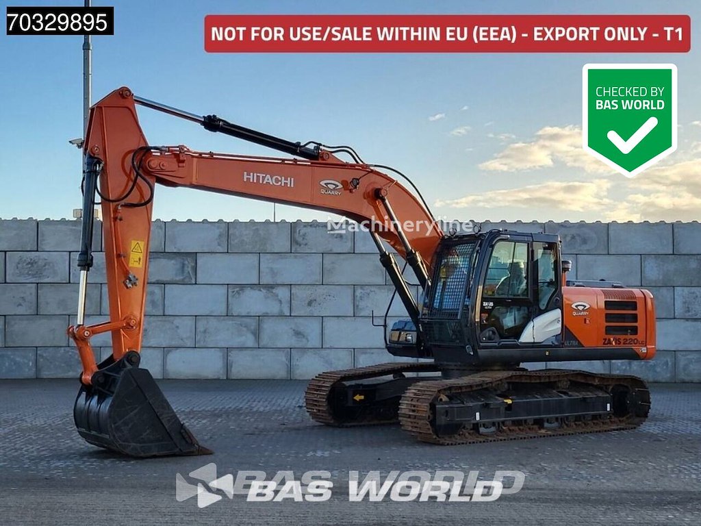 Novi Hitachi ZX220 LC-5G bager guseničar