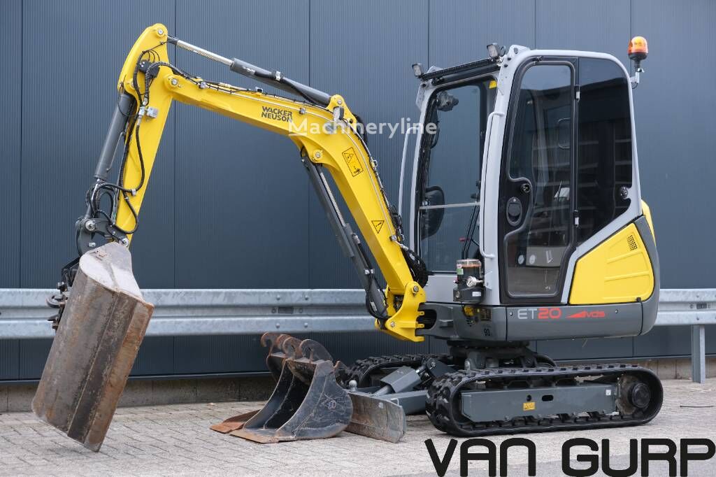 Wacker Neuson ET 20 VDS | kantelstuk CW05 | Full option | 2025 mini bager