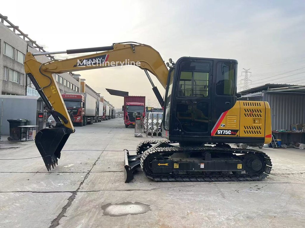 Sany SY75C bager guseničar