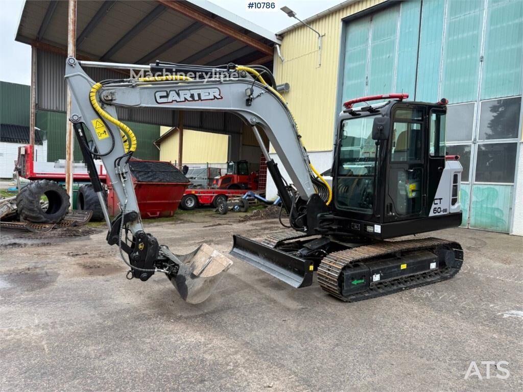 Carter CT60-8B Excavator with Attachments (VIDEO) bager guseničar