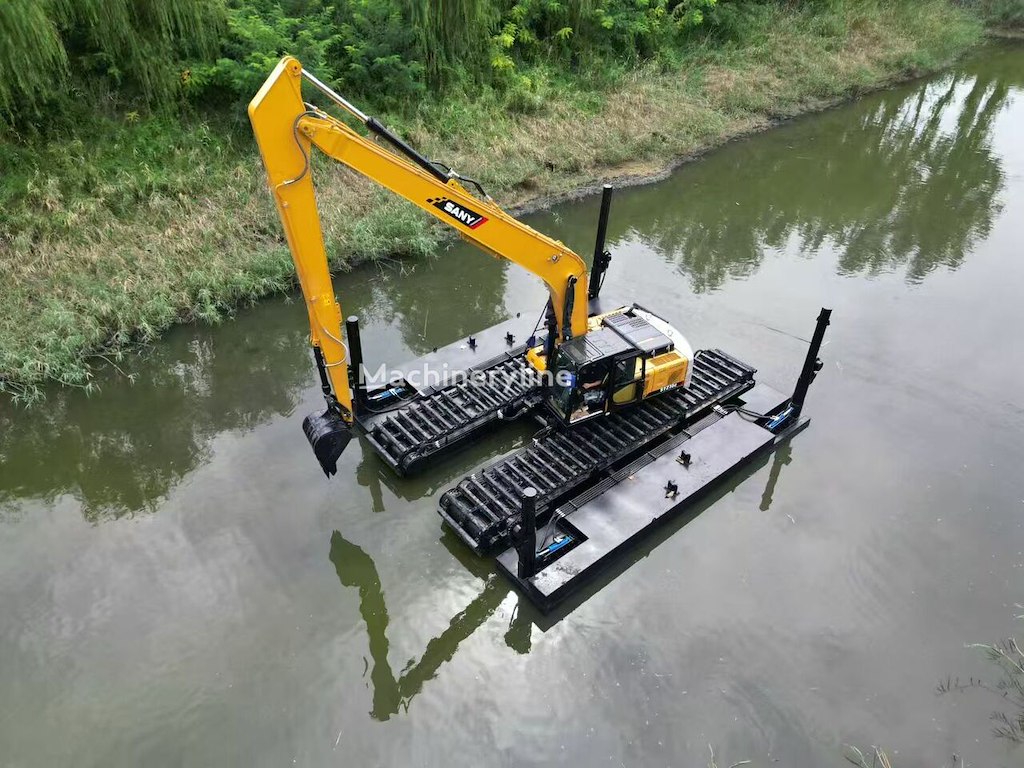 Novi Sany SY 215C bager amfibija