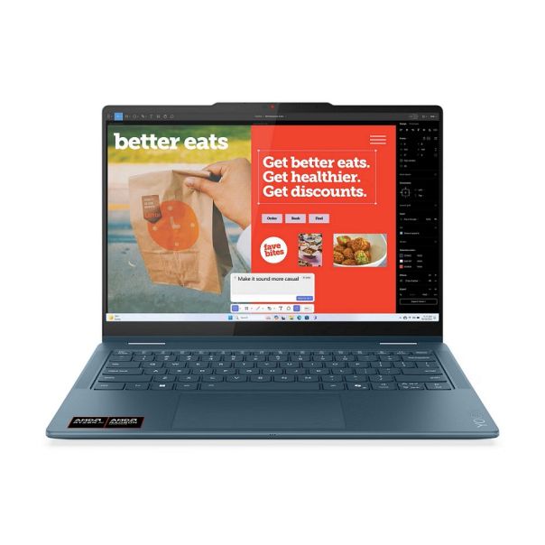 Lenovo Yoga Slim 7 14AKP10 Laptop 83JY009FYA 14" WUXGA Ryzen AI 7 345 16GB DDR5 1TB SSD