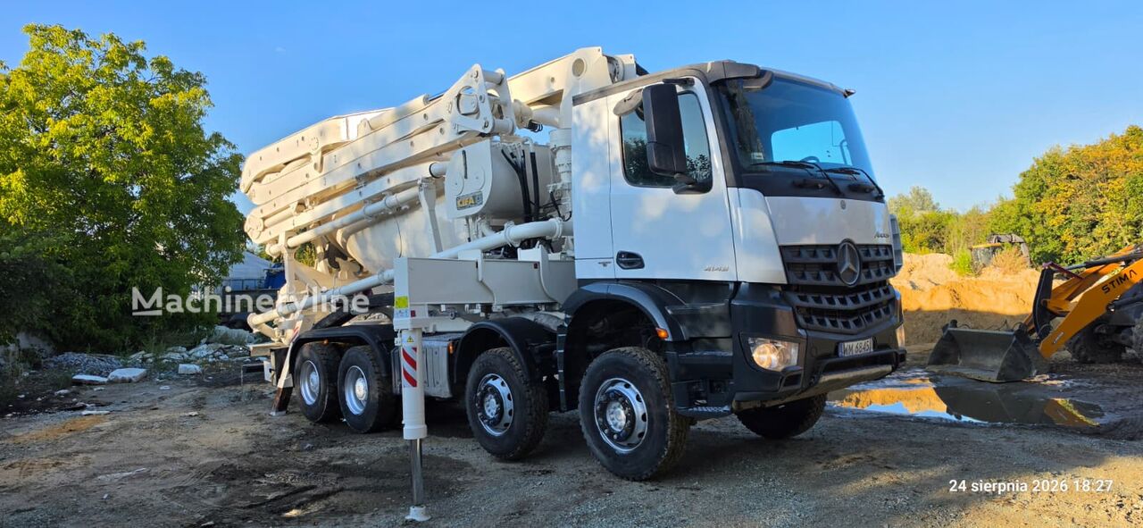 Cifa Magnum MK28.4L na šasiji Mercedes-Benz Arocs 4143 pumpa za beton