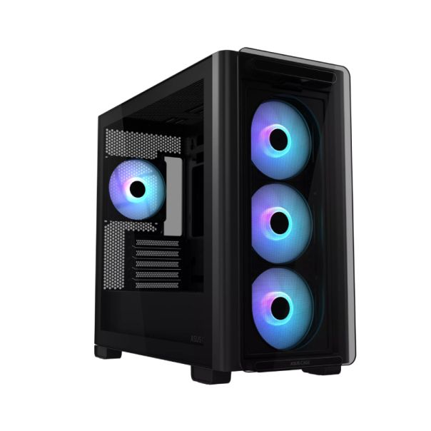 ASUS Kucište A23 PLUS TG ARGB Micro-ATX Mini-ITX kaljeno staklo bez napajanja crna