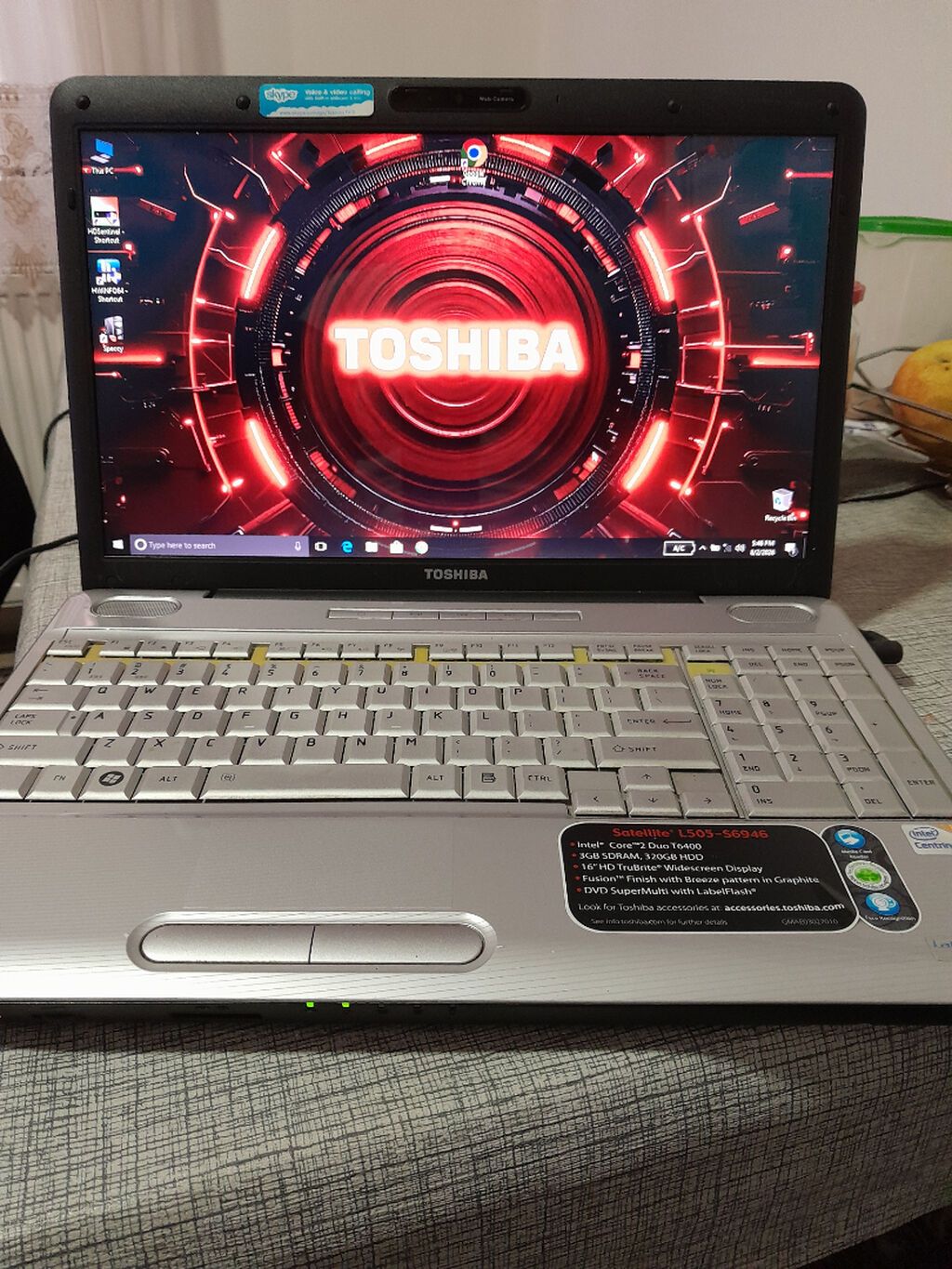 Toshiba Satellite L505-Laptop dosta dobar za obavljanje osnovnih