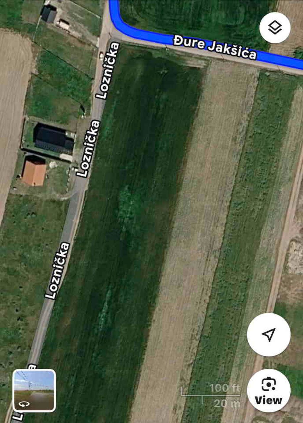 Placevi u Bečmenu u ulici Đure Jakšića Voda i struja do placeva