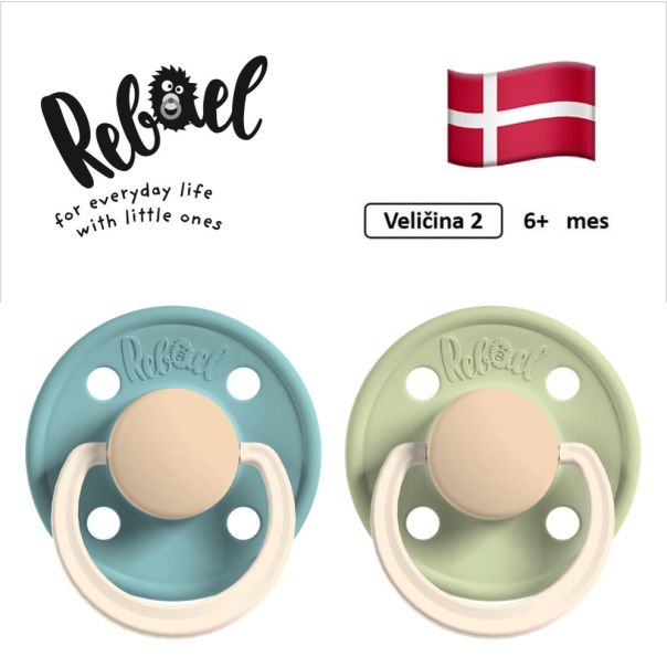 REBAEL cucle, 6+ mes, 2 komada, Plava, RBL23202920